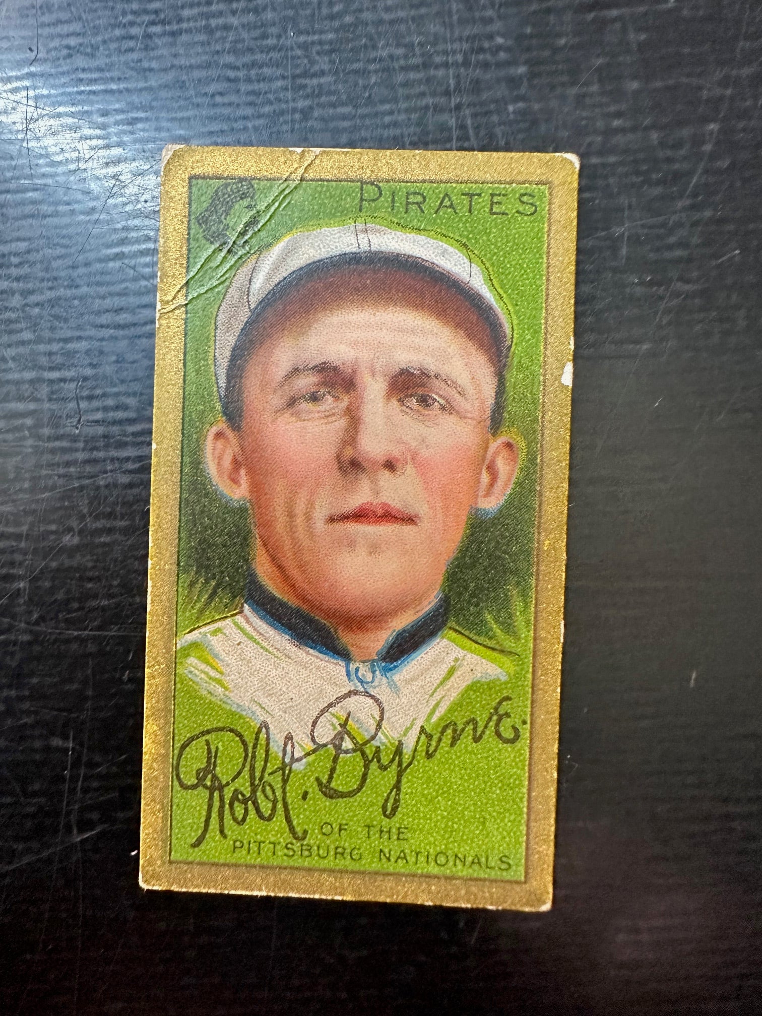 1911 T205 Gold Border Robert Byrne Pittsburgh – Hall of Fame Sports Cards