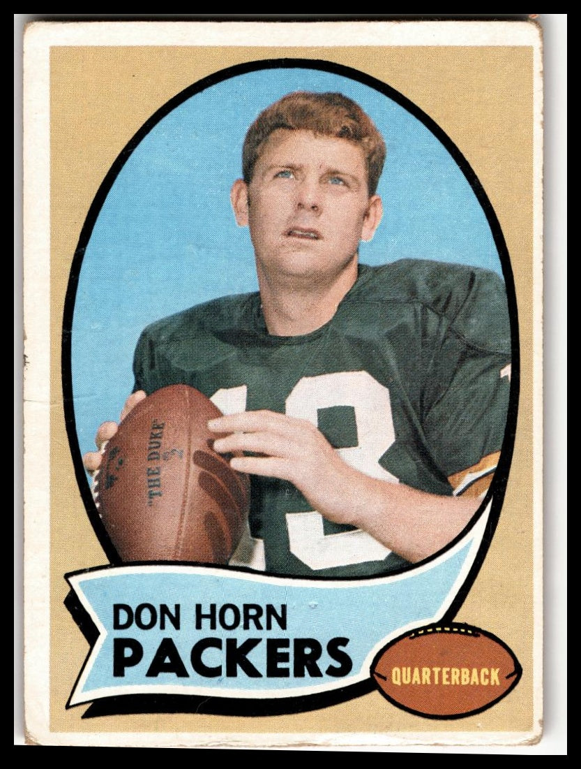 1970 Topps #159 Don Horn – Hall of Fame Sports Cards