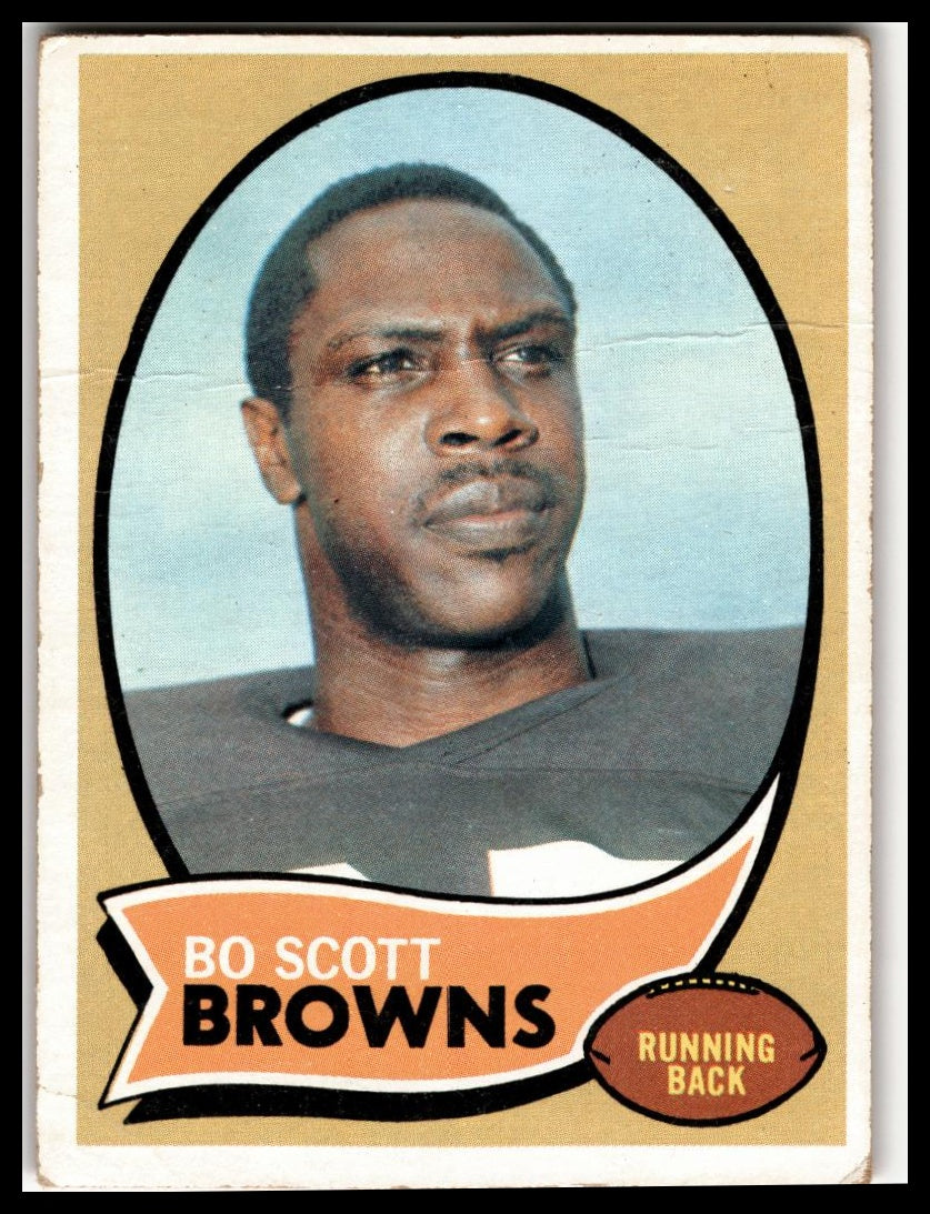 1970 Topps #117 Bo Scott – Hall of Fame Sports Cards