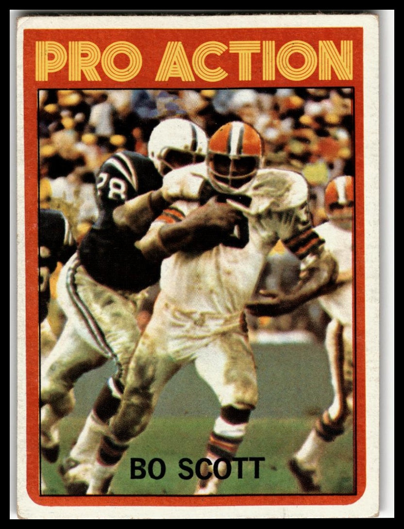 1972 Topps #123 Bo Scott – Hall of Fame Sports Cards