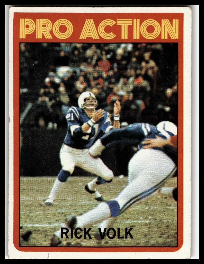 1972 Topps #125 Rick Volk – Hall of Fame Sports Cards