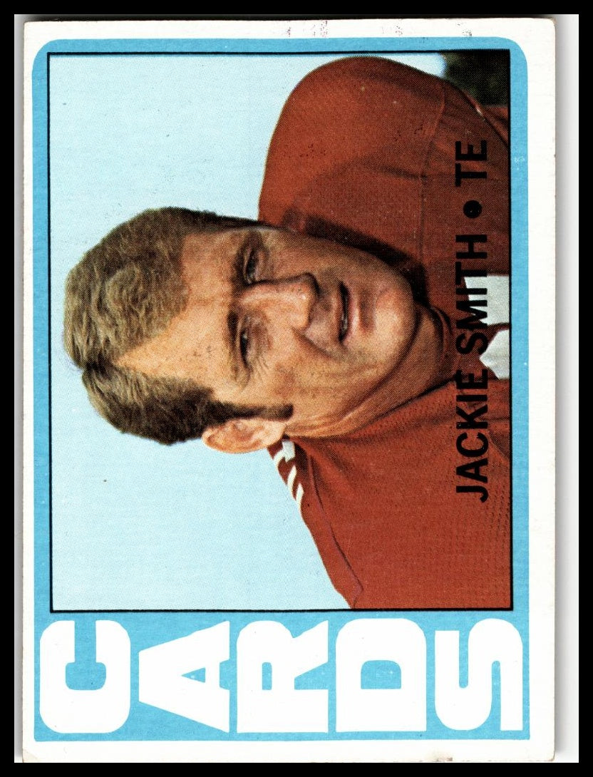 1972 Topps #161 Jackie Smith – Hall of Fame Sports Cards