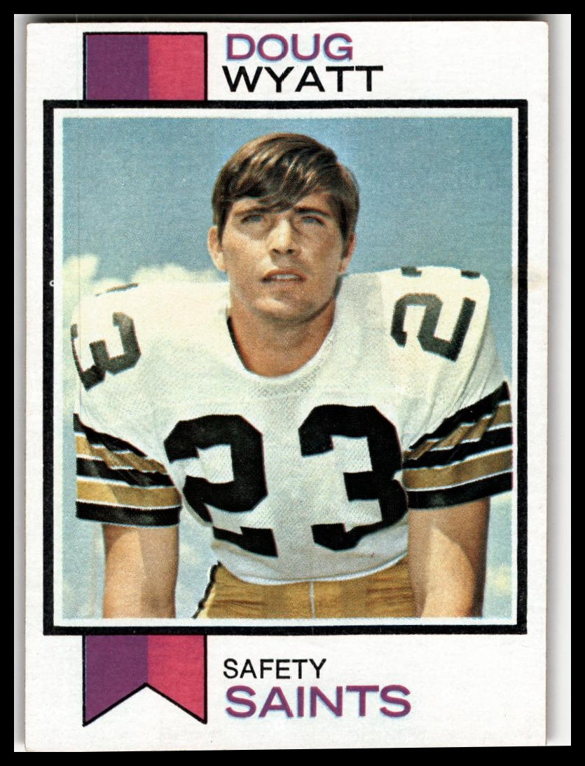 1973 Topps #453 Doug Wyatt Excellent – Hall of Fame Sports Cards