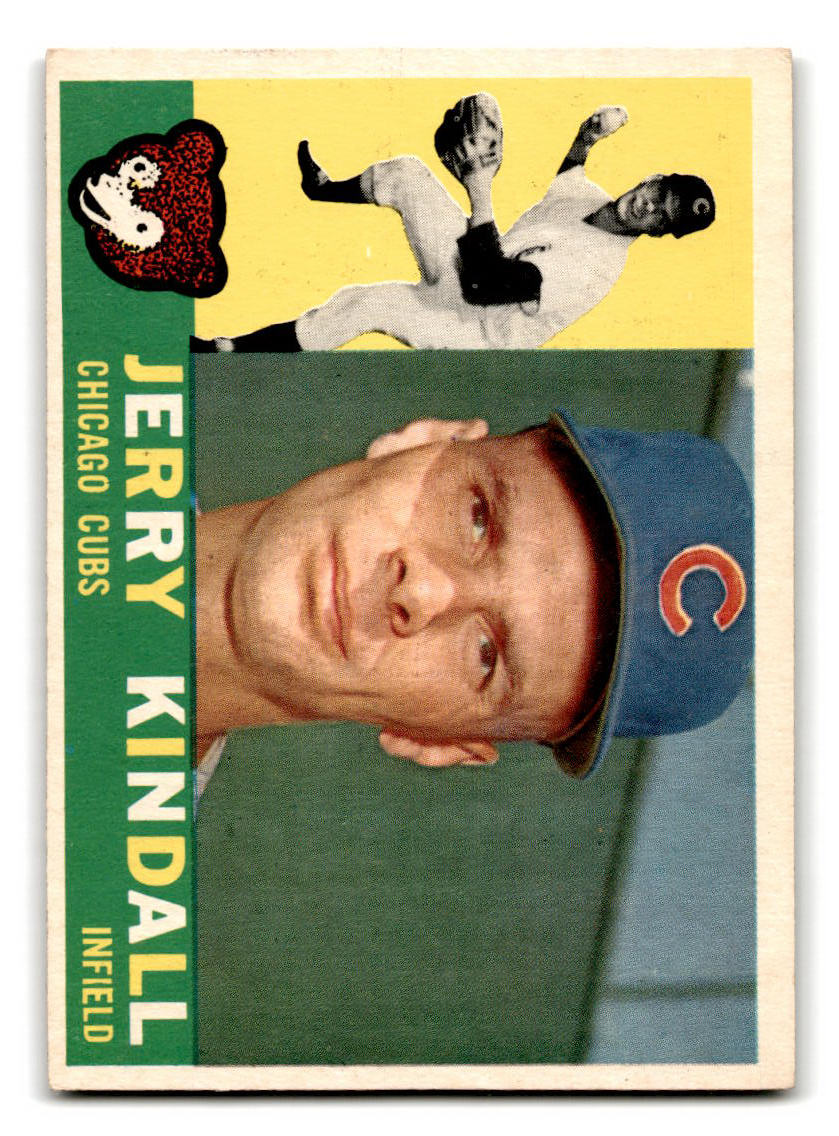 1960 Topps #444 Jerry Kindall EXMT – Hall of Fame Sports Cards