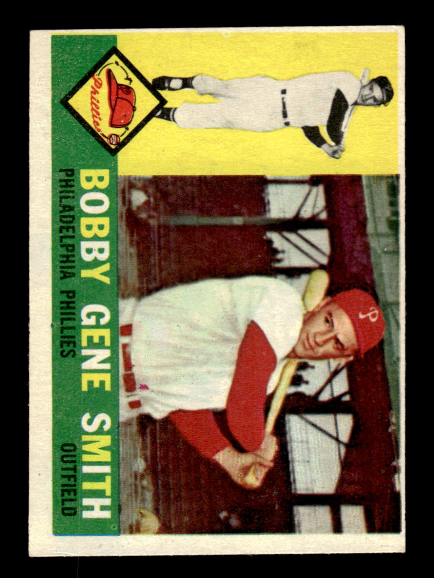 1960 Topps #194 Bobby Gene Smith - Philadelphia Phillies EX – Hall of ...
