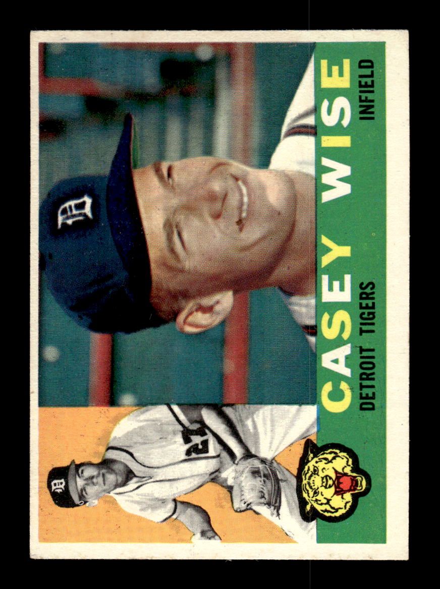 1960 Topps #342 Casey Wise - Detroit Tigers EX – Hall of Fame Sports Cards