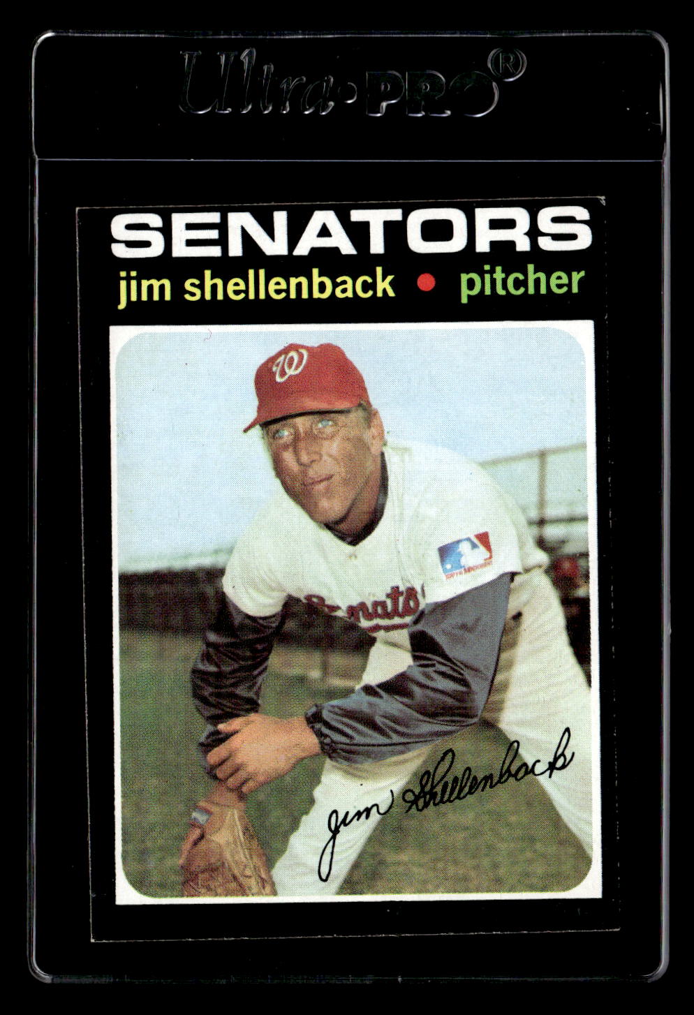 1971 Topps #351 Jim Shellenback EX – Hall of Fame Sports Cards