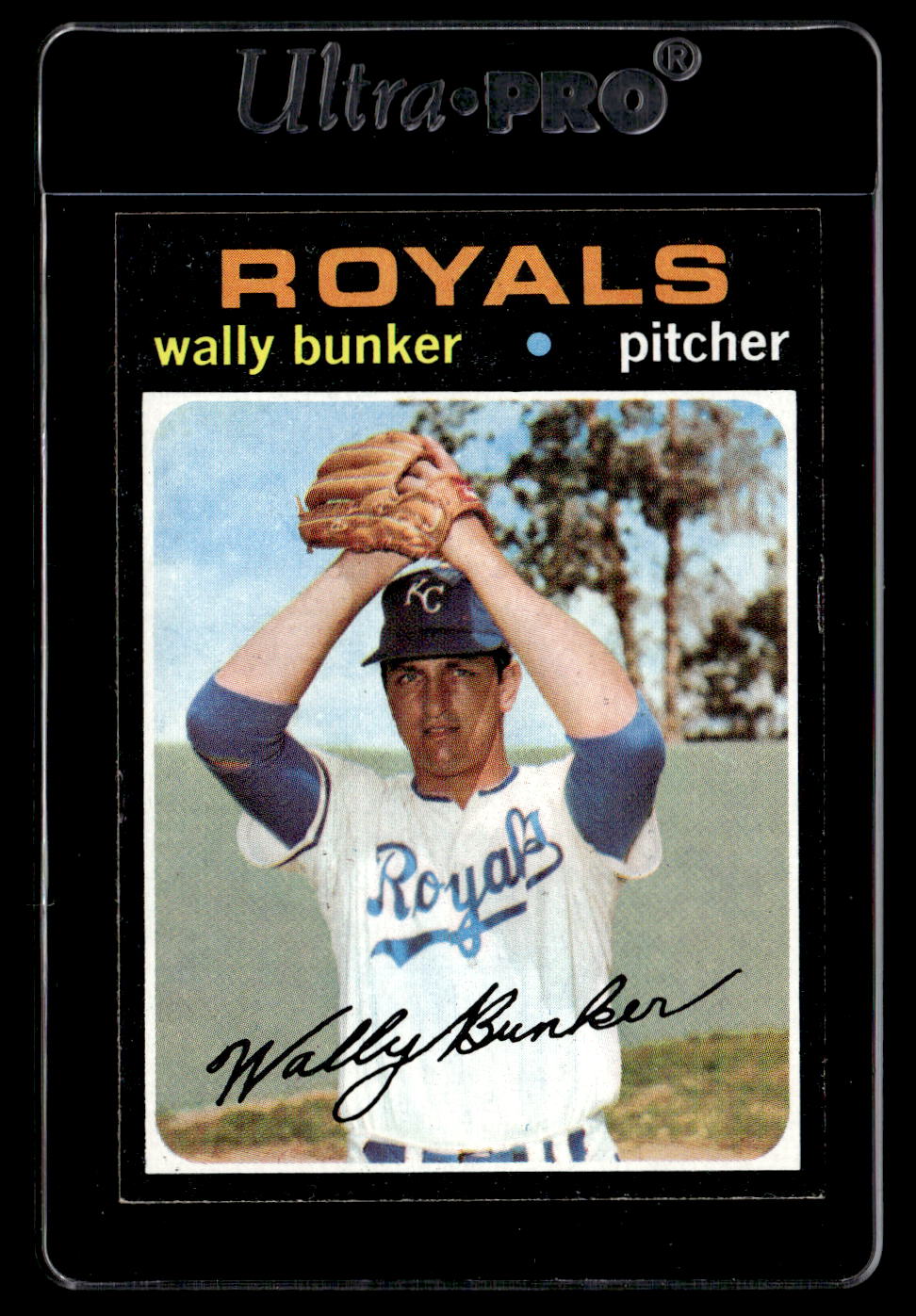 1971 Topps #528 Wally Bunker EX – Hall of Fame Sports Cards