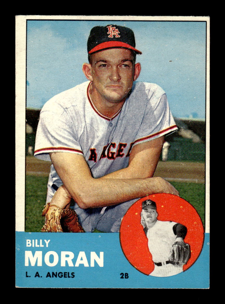 1963 Topps #57 Billy Moran Excellent HOF-10002735 – Hall of Fame Sports ...
