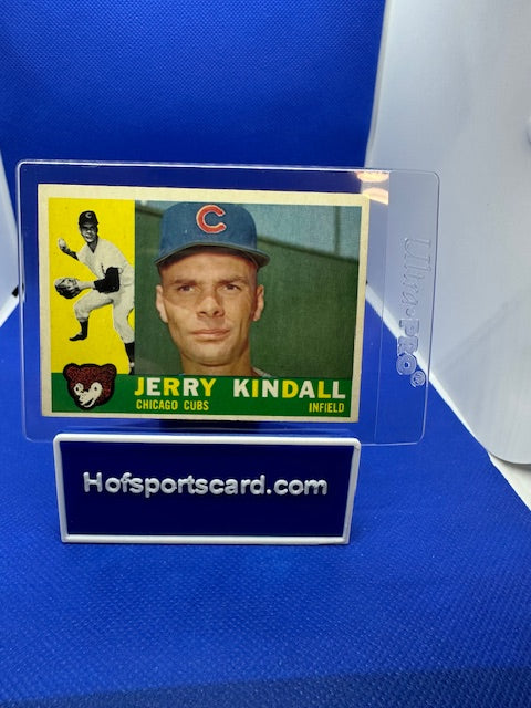 1960 Topps #444 Jerry Kindall EXMT – Hall of Fame Sports Cards