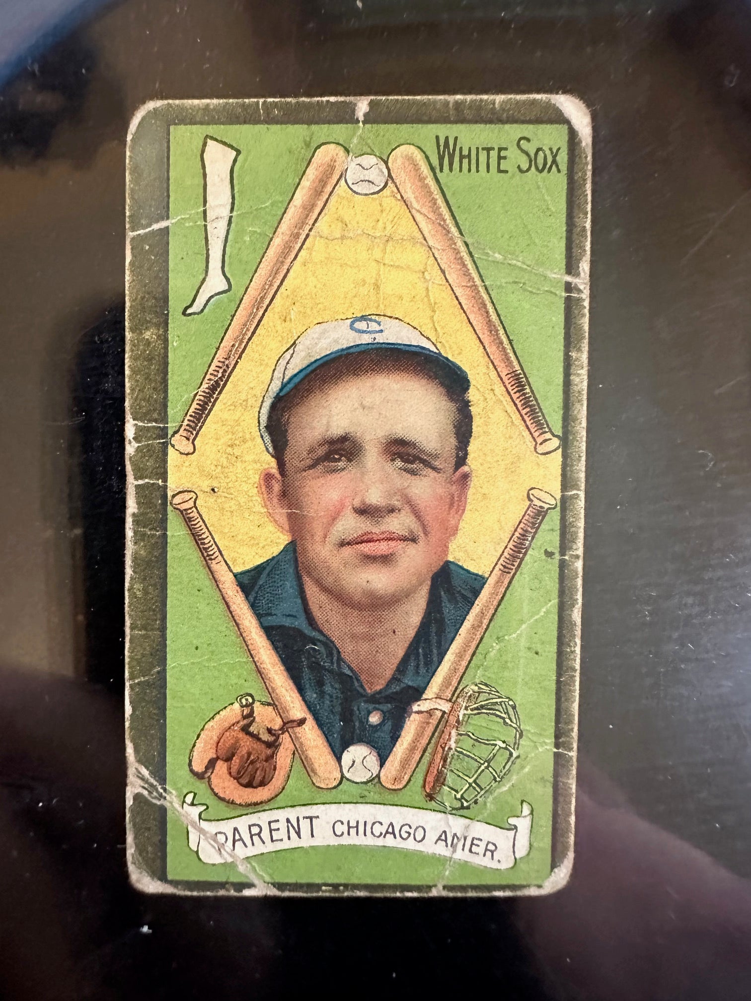 1911 T205 Gold Border Piedmont Fred Parent Chicago – Hall of Fame ...