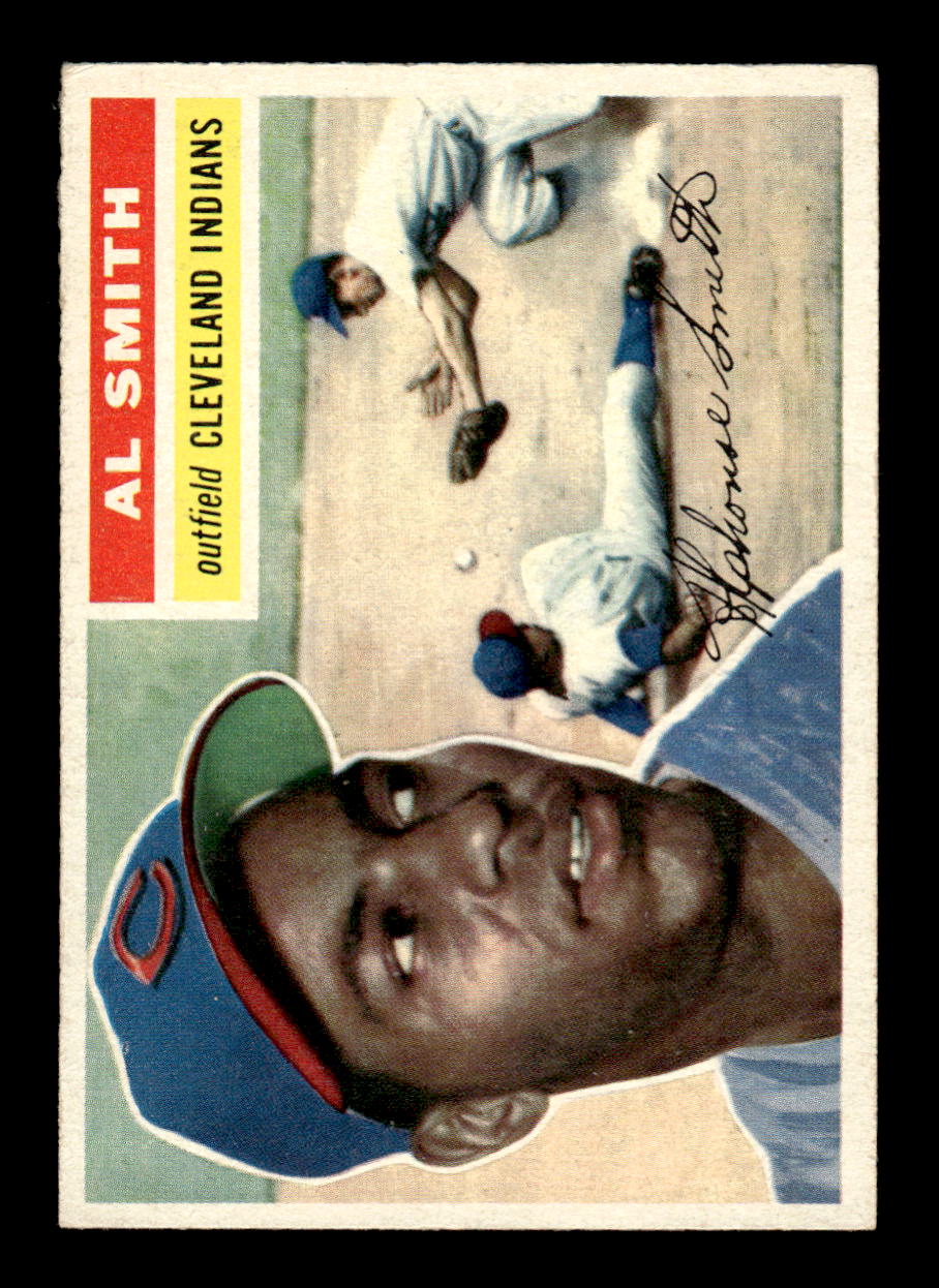 1956 Topps #105 Al Smith - Cleveland Indians EX Gray Back – Hall of ...